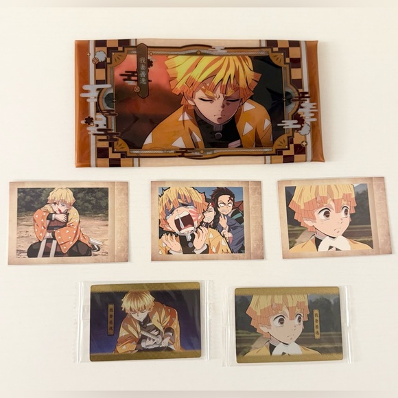 Accents | Demon Slayer Zenitsu Official Collectible Merch Cards And ...
